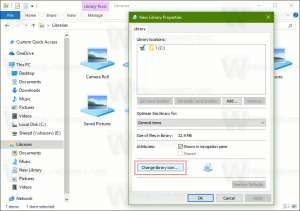 Change Icons of Default Libraries in Windows 10