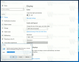 Change Display Resolution in Windows 10 Creators Update