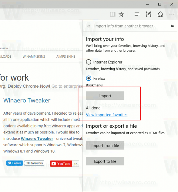 Import History Bookmarks And Saved Passwords To Microsoft Edge import-history-bookmarks-and-saved-passwords-to-microsoft-edge