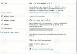 Windows 10 May Get New Windows Insider Program Page