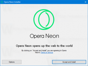 Neon is a new concept browser from Opera