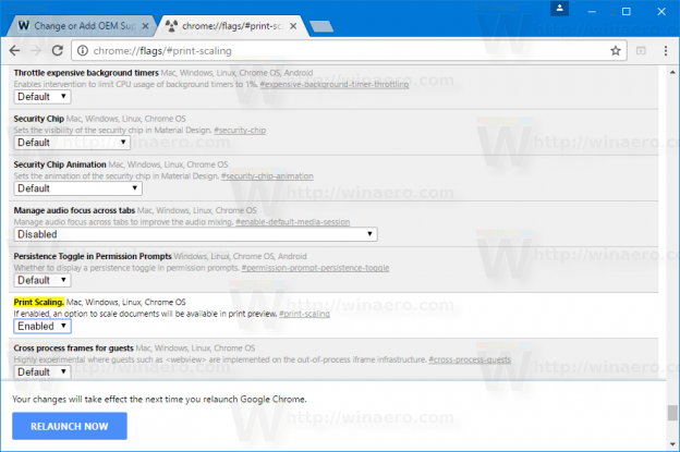 How To Enable Print Scaling in Google Chrome