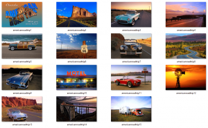 Classical American Road Trip Theme for Windows 10, 8 and 7