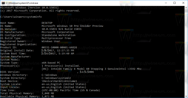 How to See System Information in Windows 10