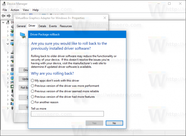 How To Roll Back A Driver in Windows 10