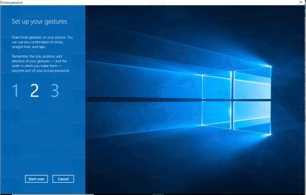 Windows 10 Picture Password - Add, Change or Remove