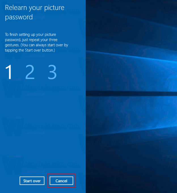 How To Replay Picture Password in Windows 10