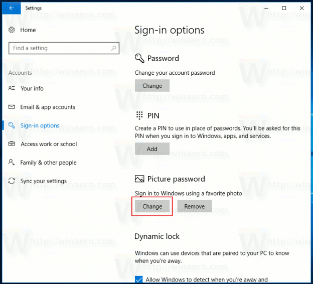 How To Replay Picture Password in Windows 10