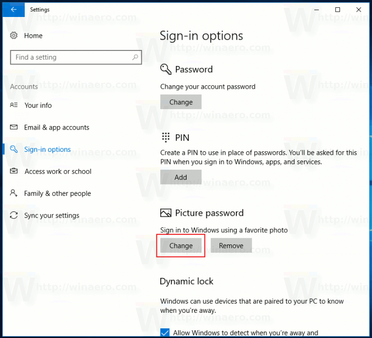 How To Replay Picture Password in Windows 10