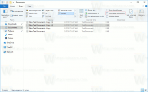 Add File Extensions Context Menu in Windows 10