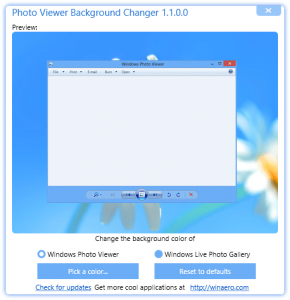 How To Change Windows Photo Viewer Background Color