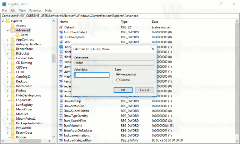 How to Show Hidden Files in Windows 10