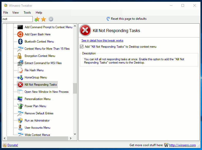 Kill All Not Responding Tasks in Windows 10 Kill All Not Responding Tasks in Windows 10