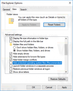 How to Show Hidden Files in Windows 10
