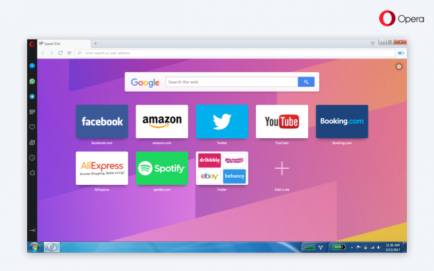 Opera 45: WhatsApp and Telegram Integration, Reborn Improvements