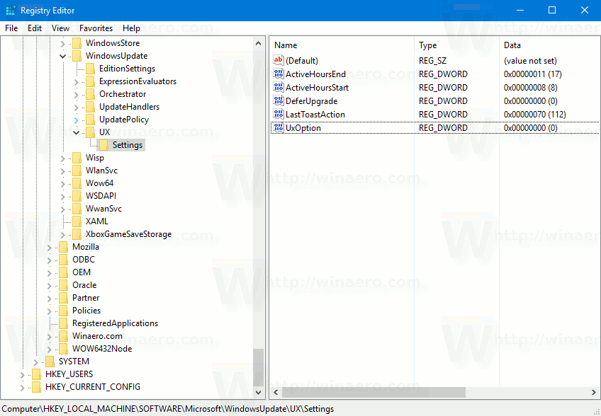 Disable Windows 10 Creators Update Teaser in Windows Update