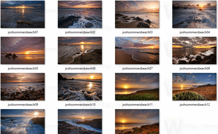 Download Beach Sunsets theme for Windows 10, 8 and 7