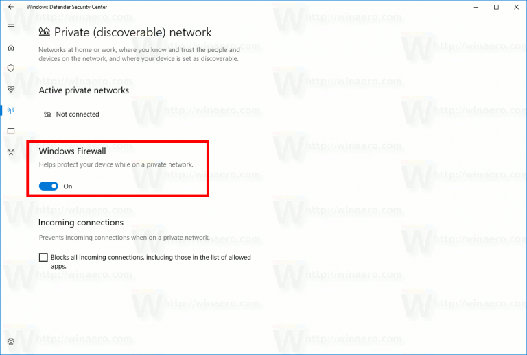 How To Disable Windows Firewall in Windows 10