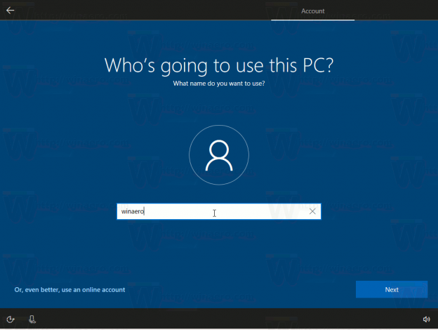 Install Windows 10 Creators Update Without Microsoft Account