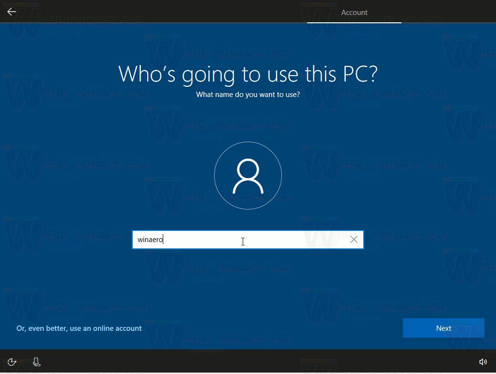 Install Windows 10 Creators Update Without Microsoft Account