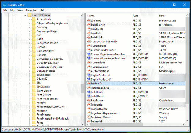Find Which Windows 10 Edition You Have Installed