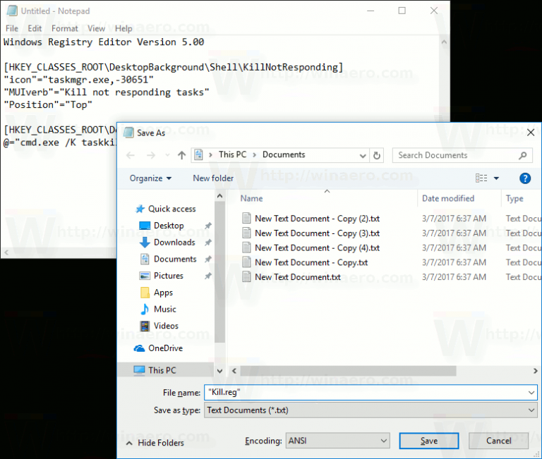 Kill All Not Responding Tasks in Windows 10