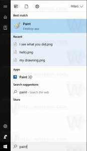 See Recently Modified Files By an App in Windows 10