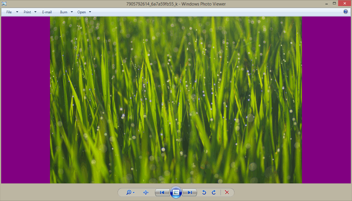 How To Change Windows Photo Viewer Background Color