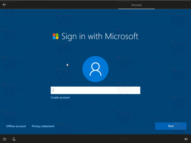Install Windows 10 Creators Update Without Microsoft Account