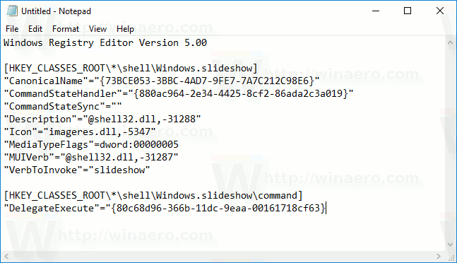 How to Add Slide Show Context Menu in Windows 10 How to Add Slide Show Context Menu in Windows 10