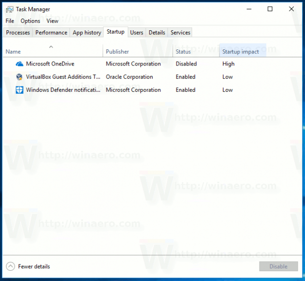 Reset Task Manager To Defaults In Windows 10
