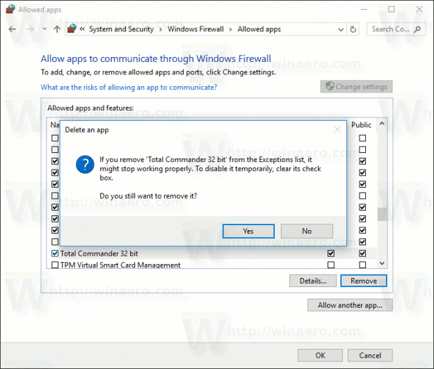 How To Allow Or Block Apps In Windows Firewall in Windows 10