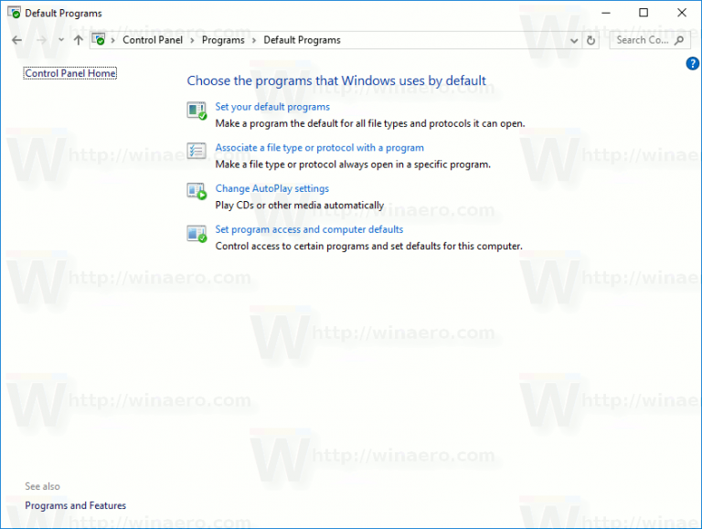 How To Set Default App Associations In Windows 10