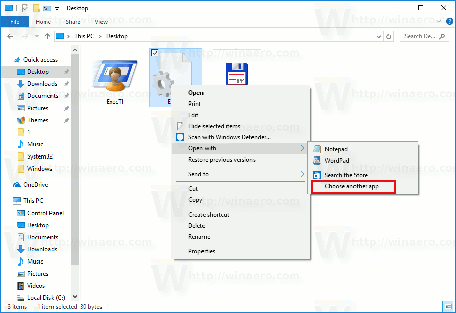 How To Set Default App Associations In Windows 10