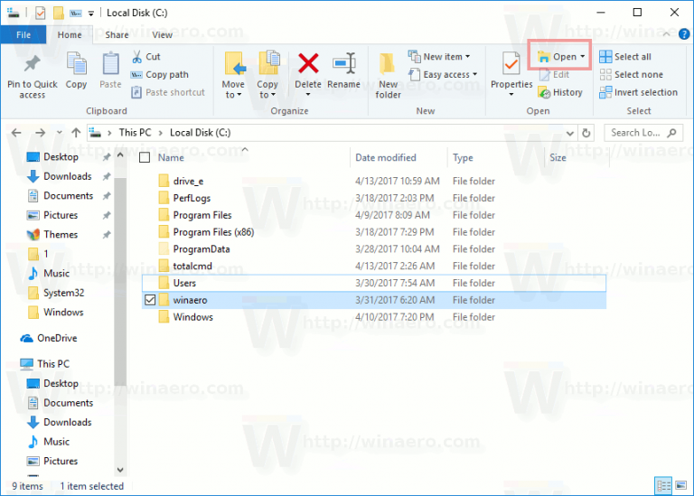 Open Each Folder In New Window In Windows 10