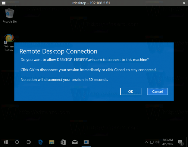 Connect To Windows 10 Using Remote Desktop (RDP)