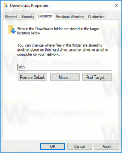 How to Move the Downloads Folder in Windows 10