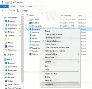 How to Move the Downloads Folder in Windows 10