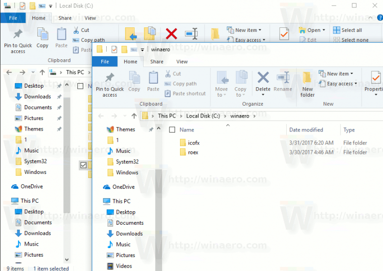 Open Each Folder In New Window In Windows 10