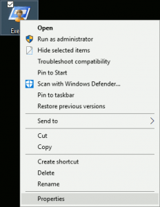 Change Compatibility Mode Settings for Apps in Windows 10