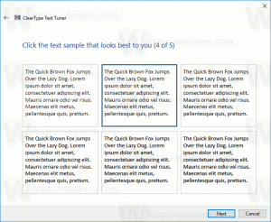 Change ClearType Font Settings in Windows 10