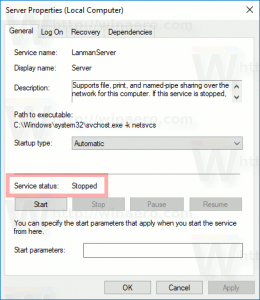 How to Disable A Service in Windows 10