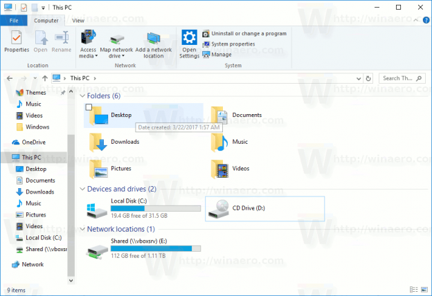 Enable Check Boxes in File Explorer in Windows 10