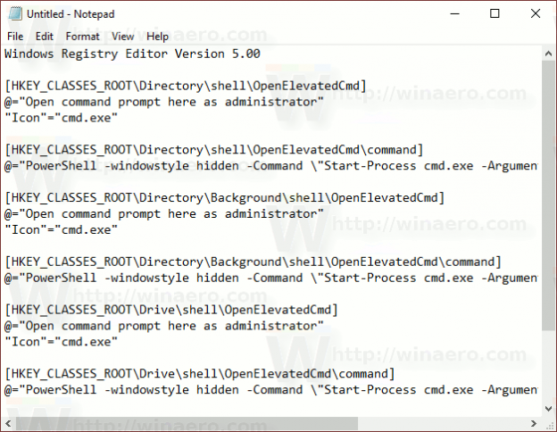 Add Command Prompt As Administrator Context Menu In Windows 10