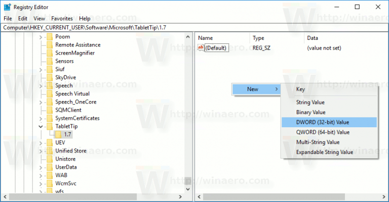 Automatically Show Touch Keyboard In Windows 10