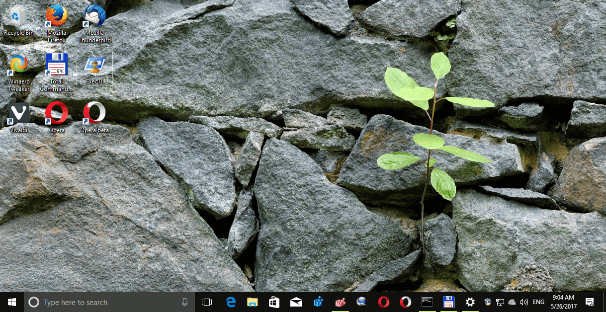 Download Saplings theme for Windows 10, 8 and 7