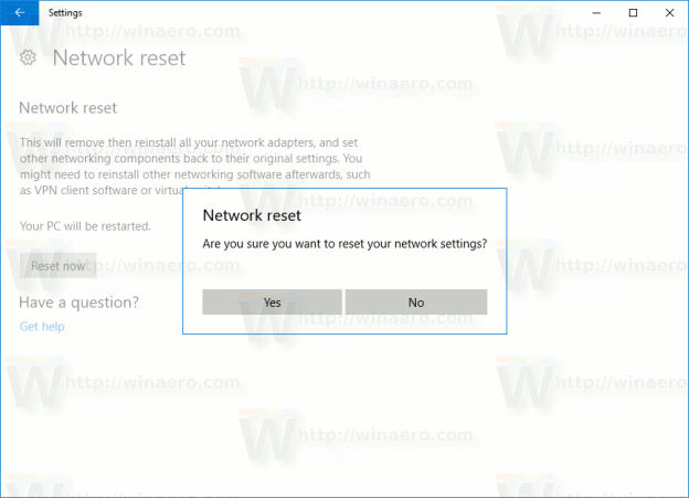 How to Reset Network Connection in Windows 10