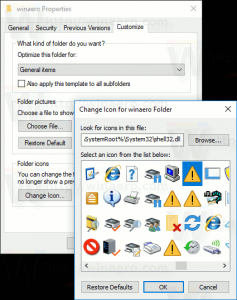 Change Pinned Folder Icon in Quick Access in Windows 10