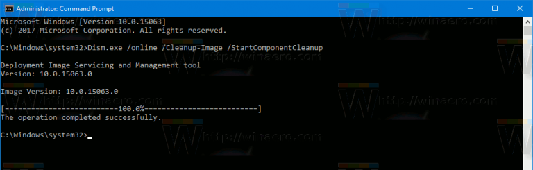 Clean Up Winsxs Folder In Windows 10 With Dism