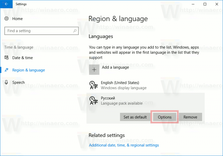 How To Change Display Language in Windows 10